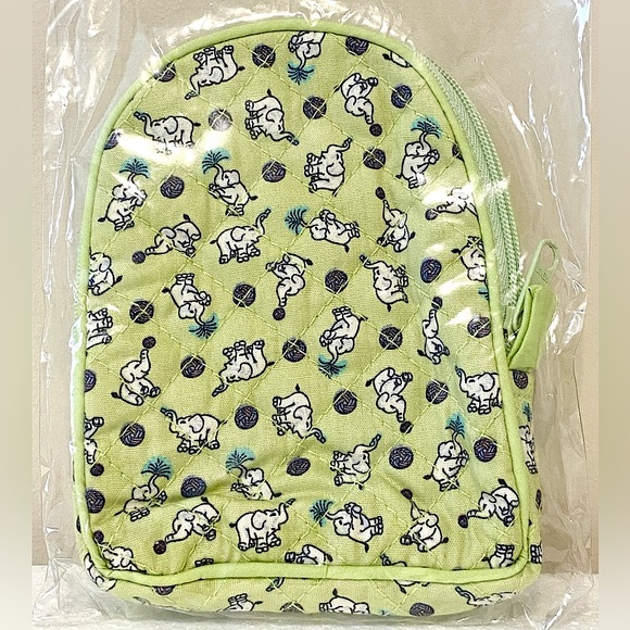 Naraya | Bags | Womens Thailand Naraya Green Elephant Prints Coin Bag ...